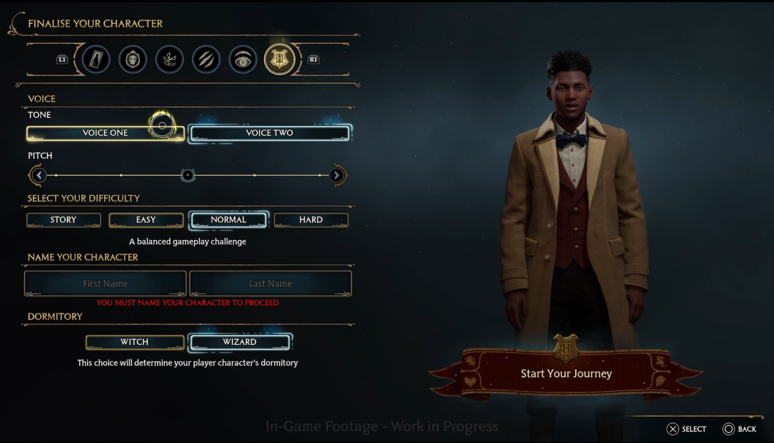 Hogwarts Legacy: Character Creation - Deltia's Gaming