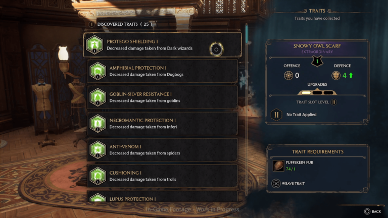 Hogwarts Legacy Gameplay: Traits - Deltia's Gaming