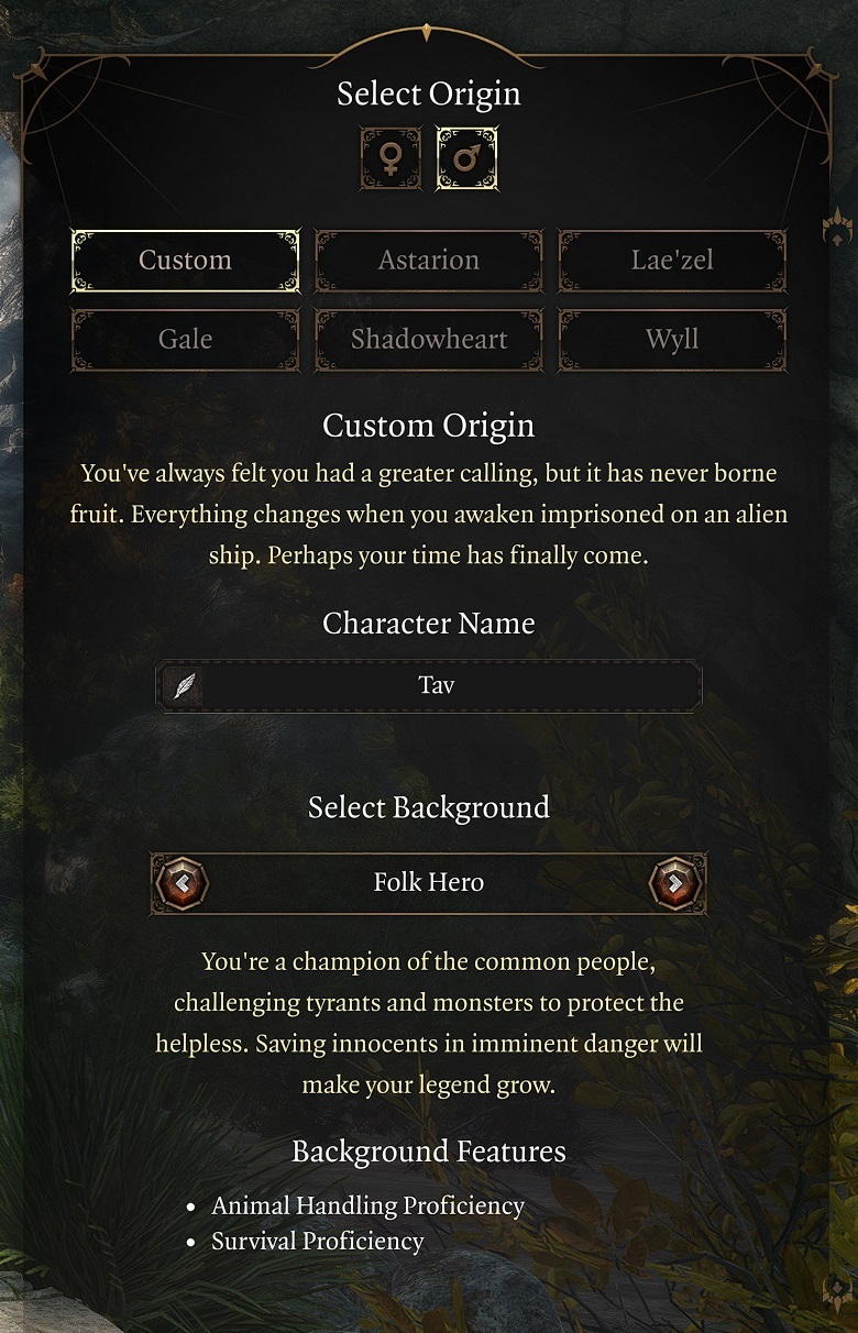 Baldur's Gate 3 - Cleric Build Background - Folk Hero - Deltia's Gaming Baldur's Gate 3 - Cleric Build Background - Folk Hero - Deltia's Gaming