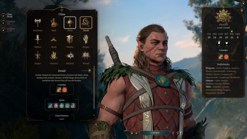 Baldurs Gate 3 Best Halsin Companion Build Guide Deltias Gaming