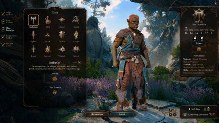 Best Baldurs Gate 3 Barbarian Berserker Build Deltias Gaming