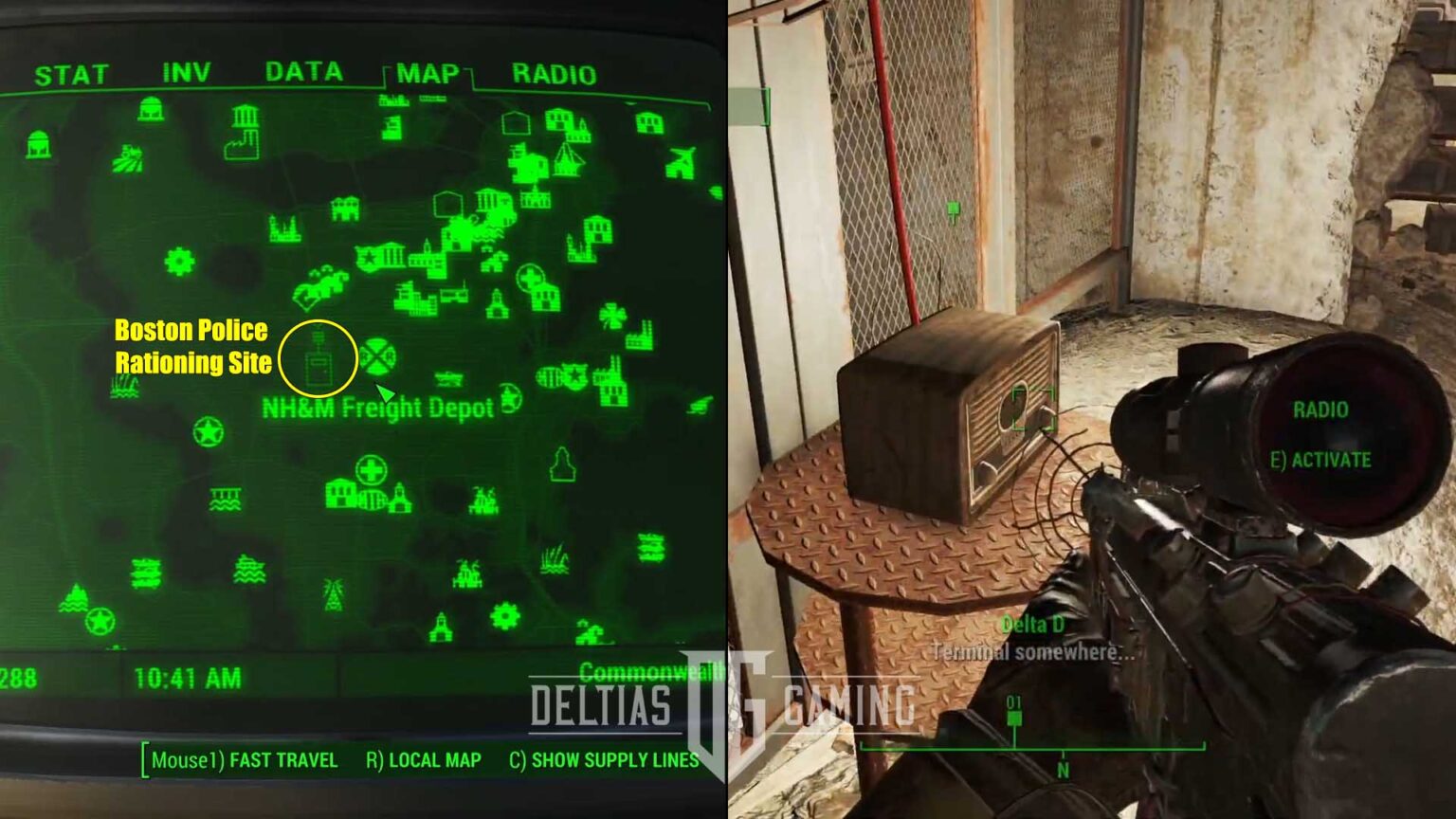 Fallout 4 How To Complete Speak Of The Devil Quest Deltias Gaming