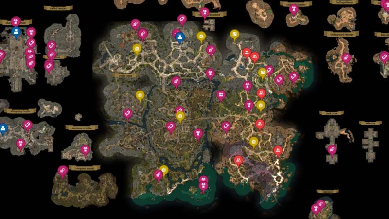 All Locations in Baldur's Gate 3 Listed - Deltia's Gaming
